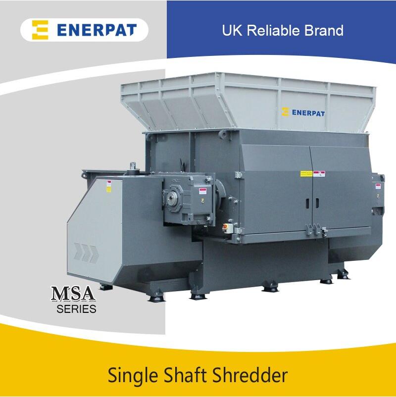 Commercial High Efficiency Single Shaft Shredder Machine for Aluminum ...