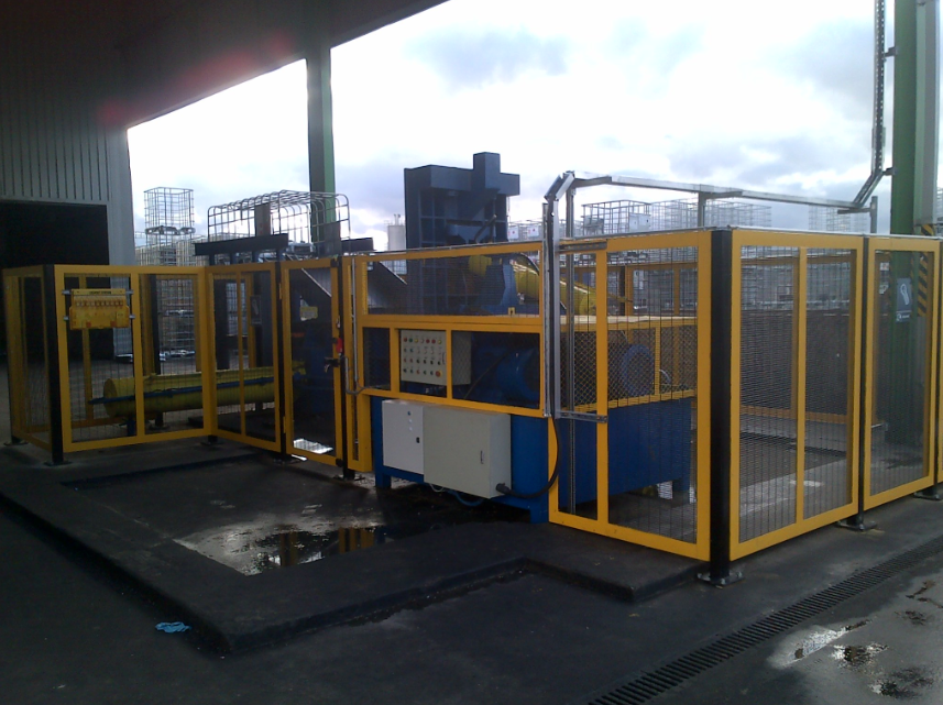 Commercial Automatic Waste Scrap Metal Baler for Aluminum Extrusion ...