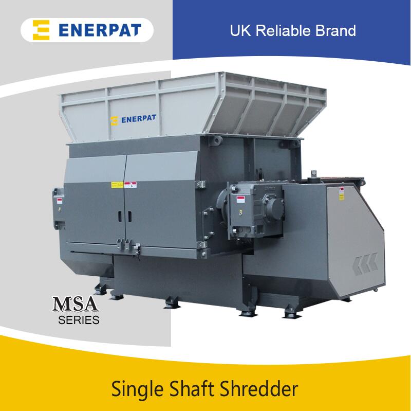 Commercial High Efficiency Single Shaft Shredder Machine for Aluminum ...