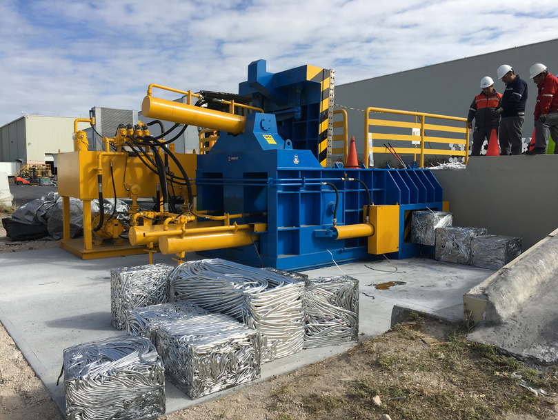 Automatic scrap metal Baler | Automatic scrap metal Baler machine ...